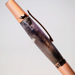 Elegant Twist Pen in Two Tone Copper With Handcrafted Multi Colored ...