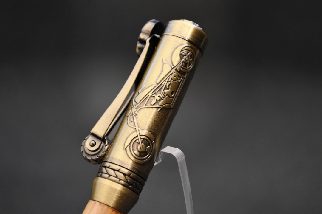 Motorcycle Pen Made With Whiskey Barrel Oak From A Used Whiskey Barrel ...