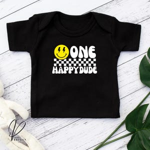 One Happy Dude SVG, PNG - First Birthday - Cut File for Cricut, - Etsy