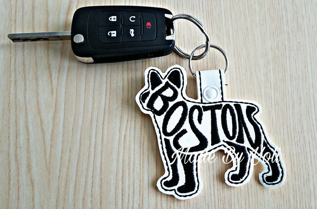 Boston Keychain - Etsy