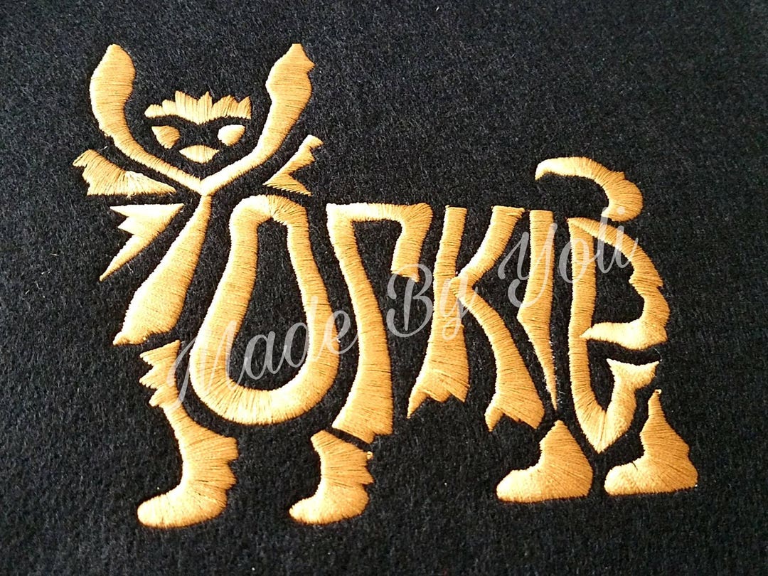 Embroidery Design Digitized Yorkie Text Fill 4 X 4 - Etsy