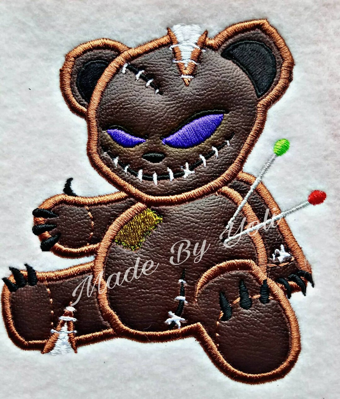 Embroidery Design Digitized Pin Doll 5 X 7 Applique - Etsy
