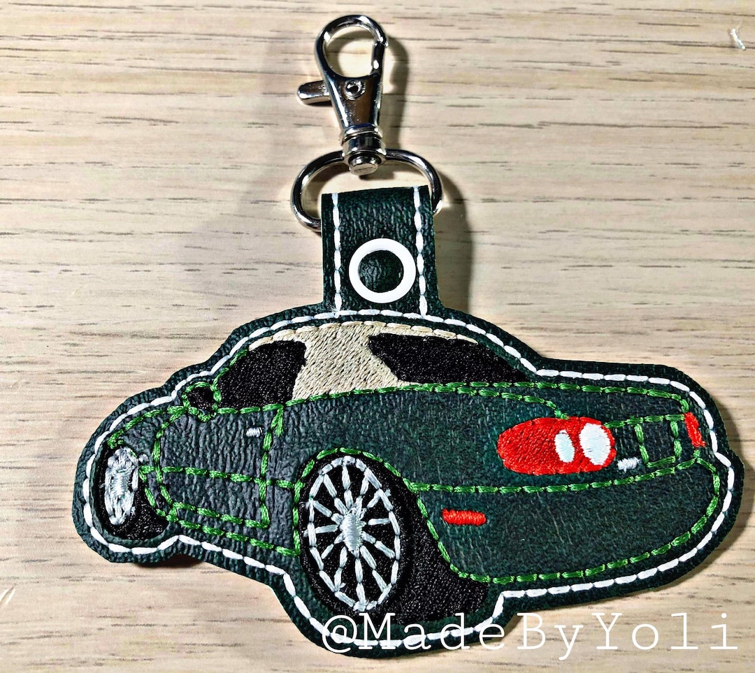 M Keychain - Etsy