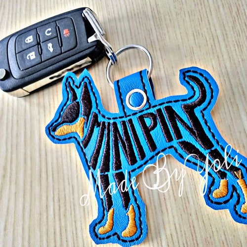 Embroidery Design Digitized Shiba Inu Text Fill Keychain 4 X 4 - Etsy