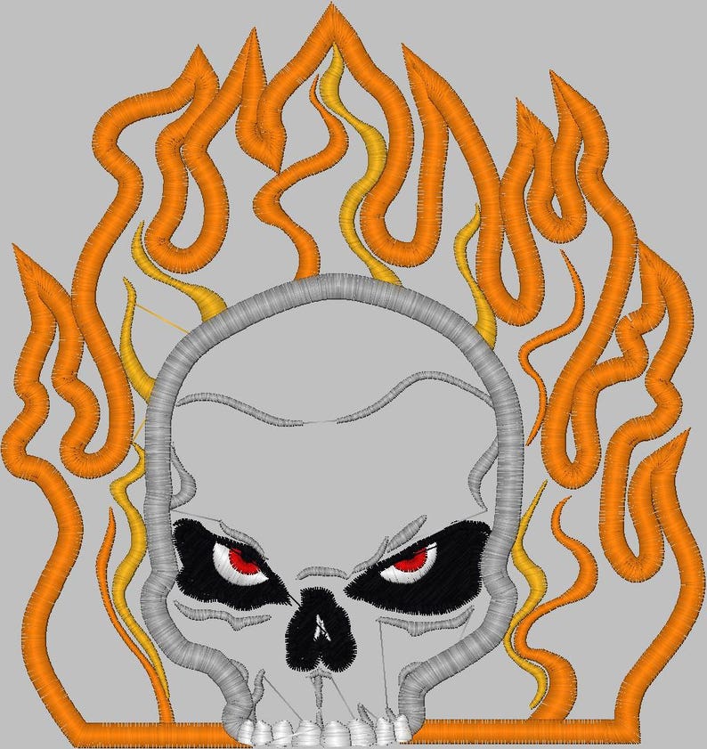 Embroidery Design Digitized Ghost Applique 8 X 8 | Etsy