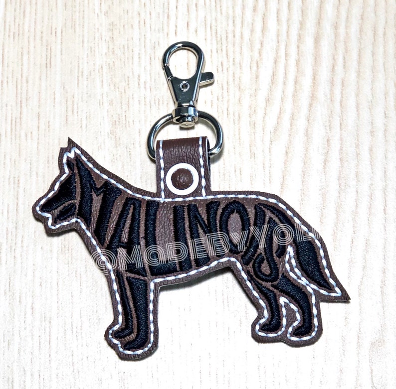 Malinois Keychain | Etsy