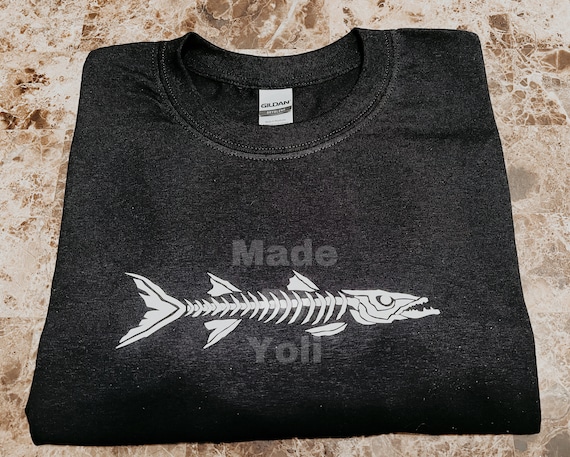 Barracuda Fishbone Custom T-shirts | Etsy