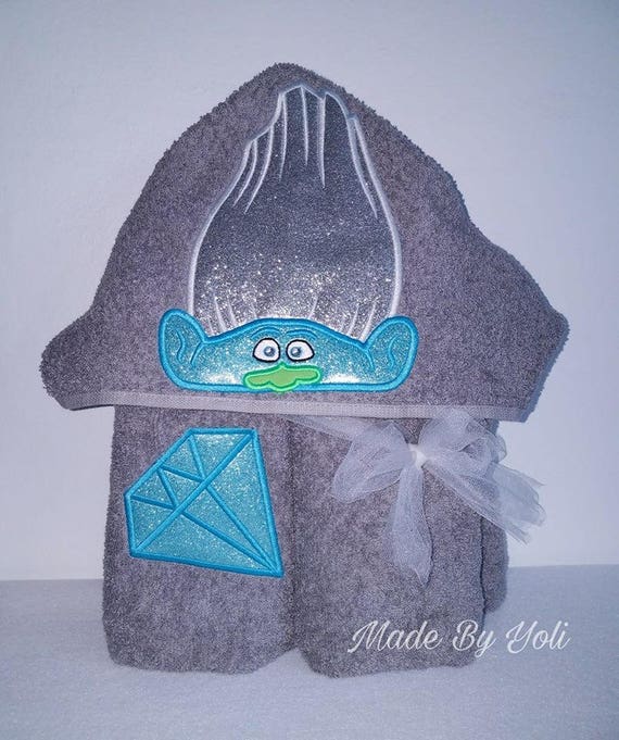 Embroidery Design Digitized Shimmer Troll Applique 5 X 7 | Etsy