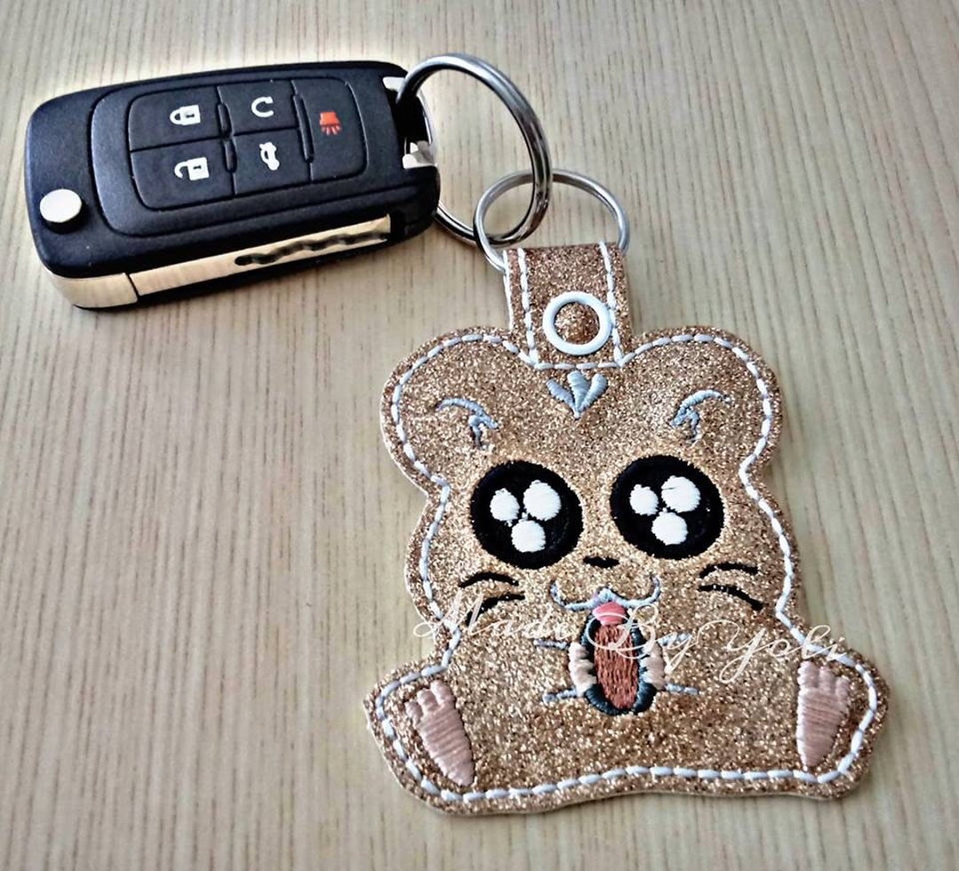 Hamster Keychain - Etsy