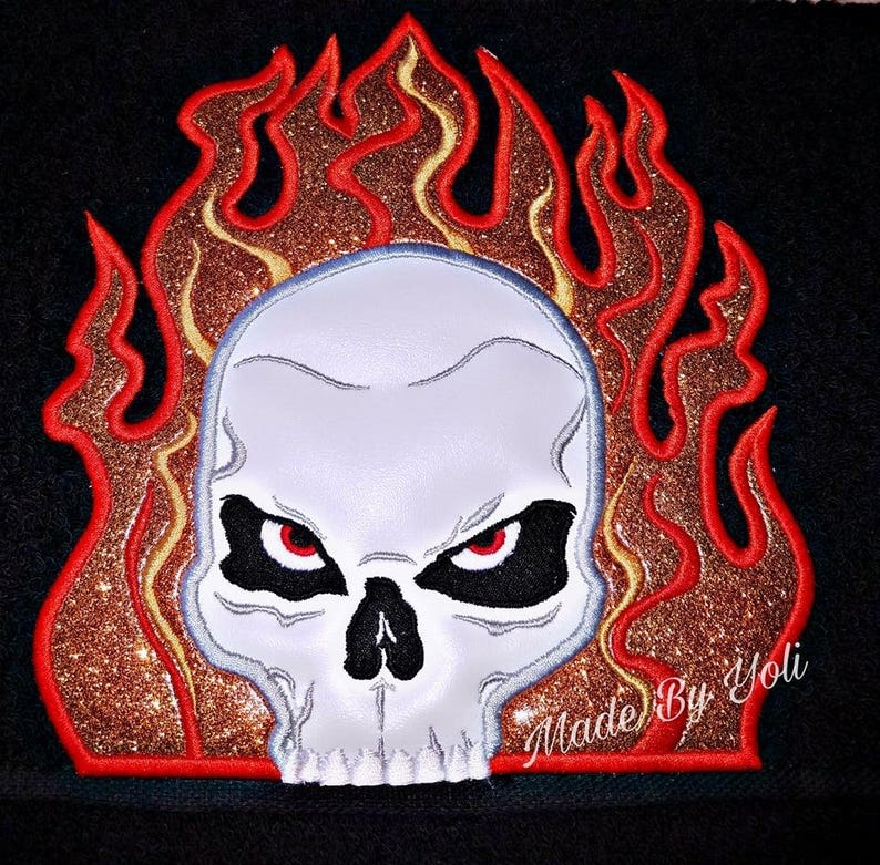 Embroidery Design Digitized Ghost Applique 8 X 8 | Etsy