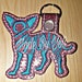 Embroidery Design Digitized Trout Keychain 4 X 4 - Etsy