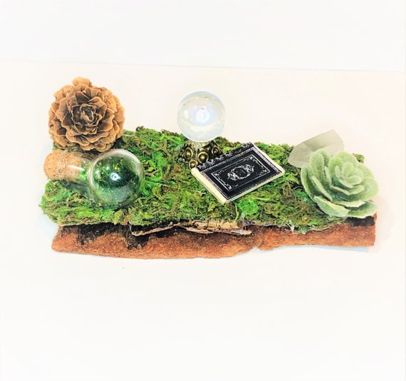 Fantasy Miniature Table Top. Fairy Globes & Bottles. BOHO | Etsy