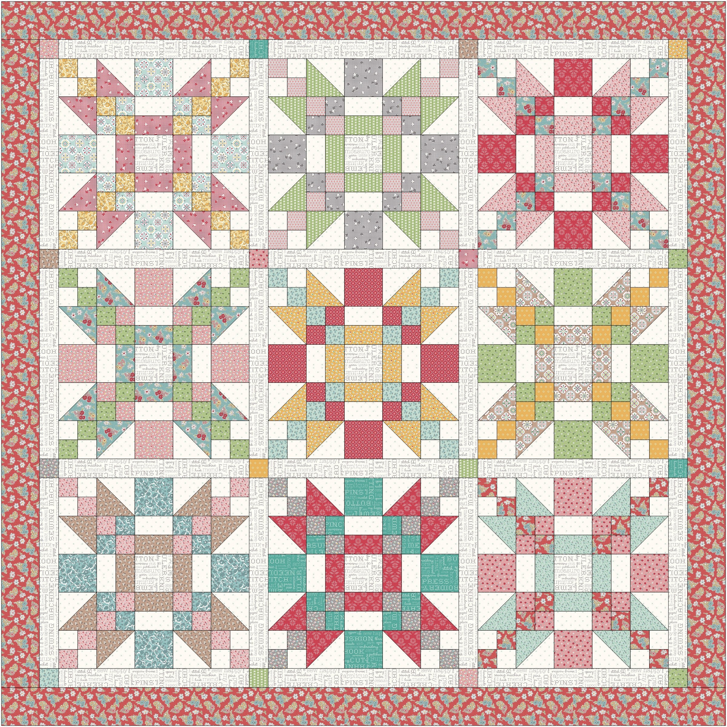 Dazzle Quilt Pattern - PDF - Etsy