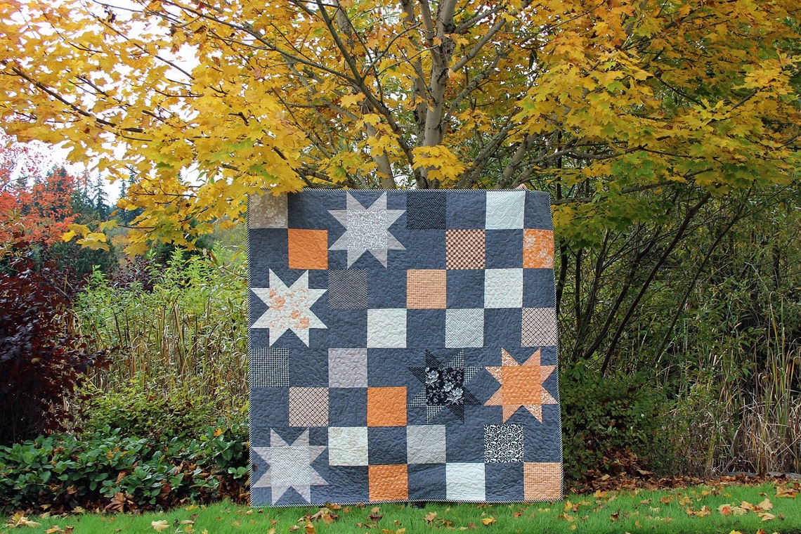 Enchanted Stars Quilt PDF Pattern - Etsy