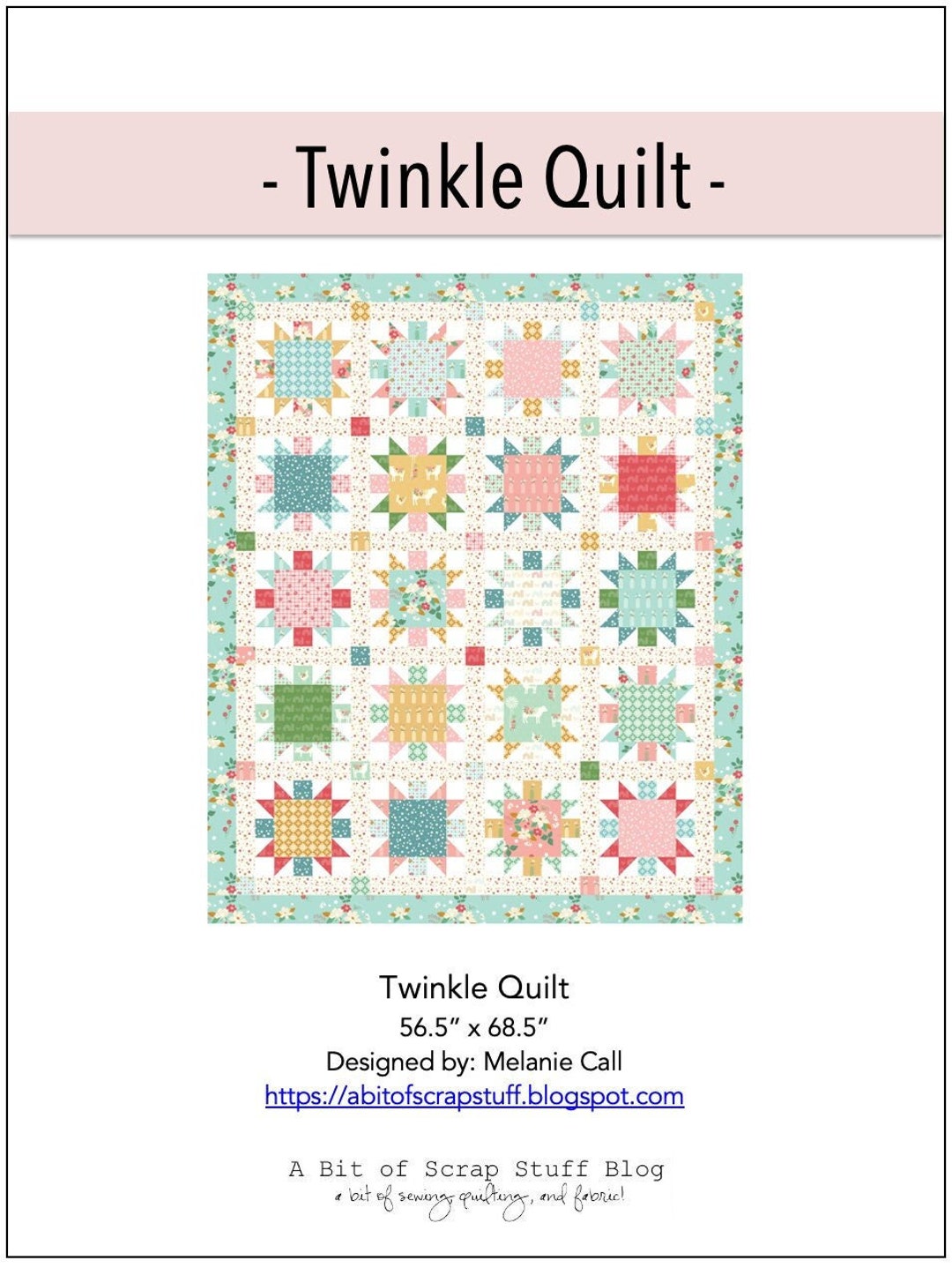Twinkle Quilt - PDF Pattern - Etsy