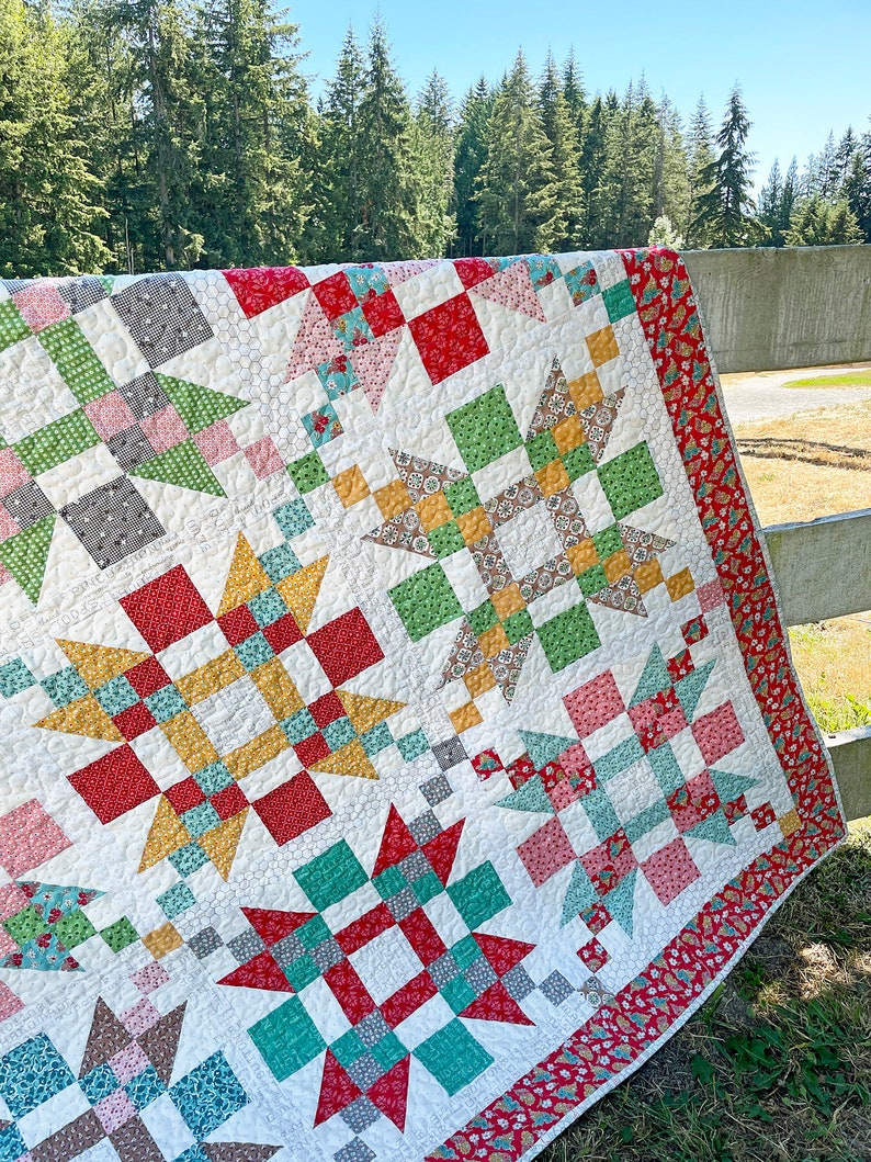Dazzle Quilt Pattern - PDF - Etsy