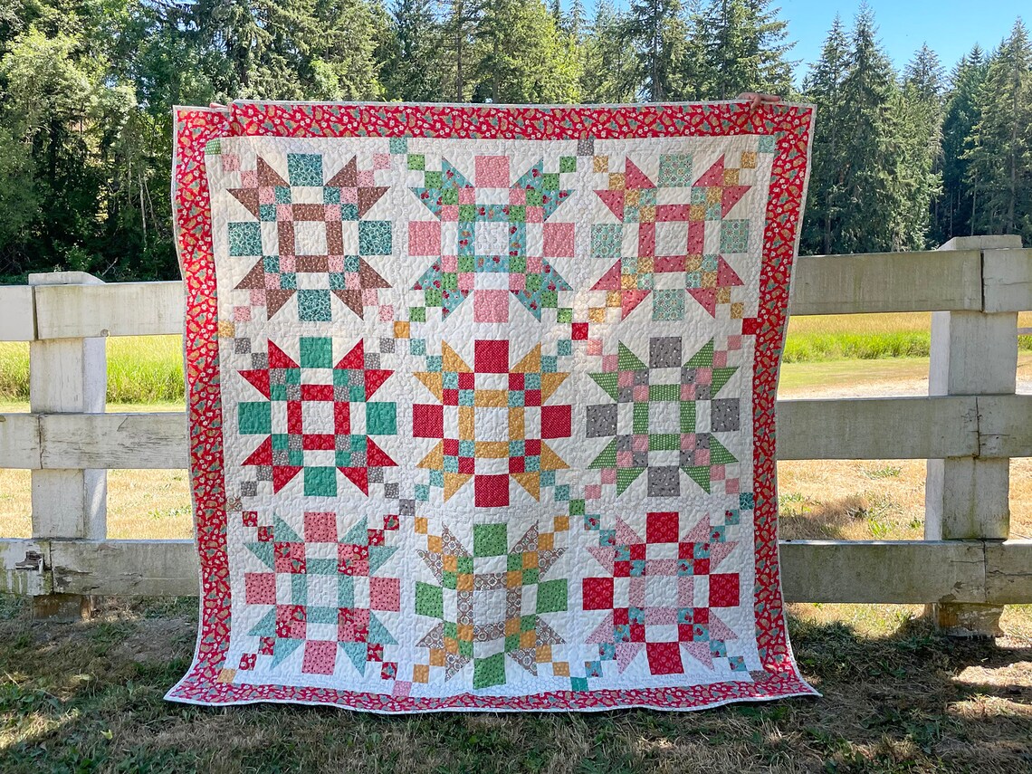 Dazzle Quilt Pattern - PDF - Etsy