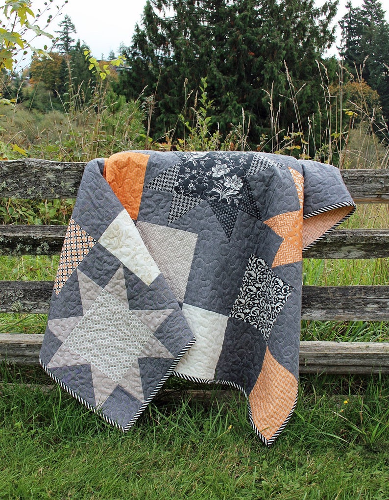 Enchanted Stars Quilt PDF Pattern | Etsy