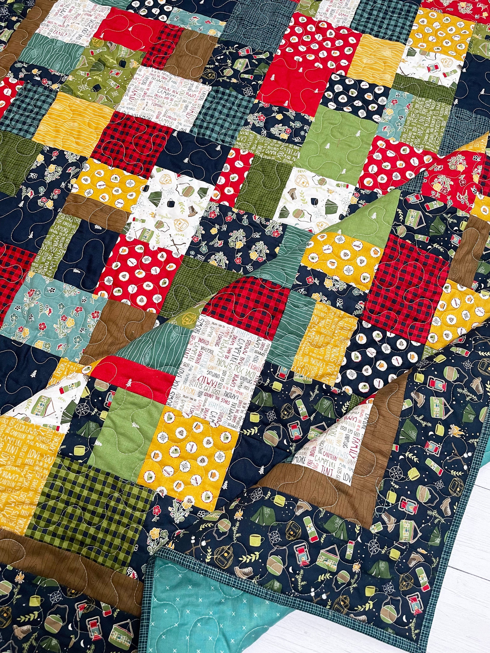 Timber Quilt - PDF Pattern - Etsy