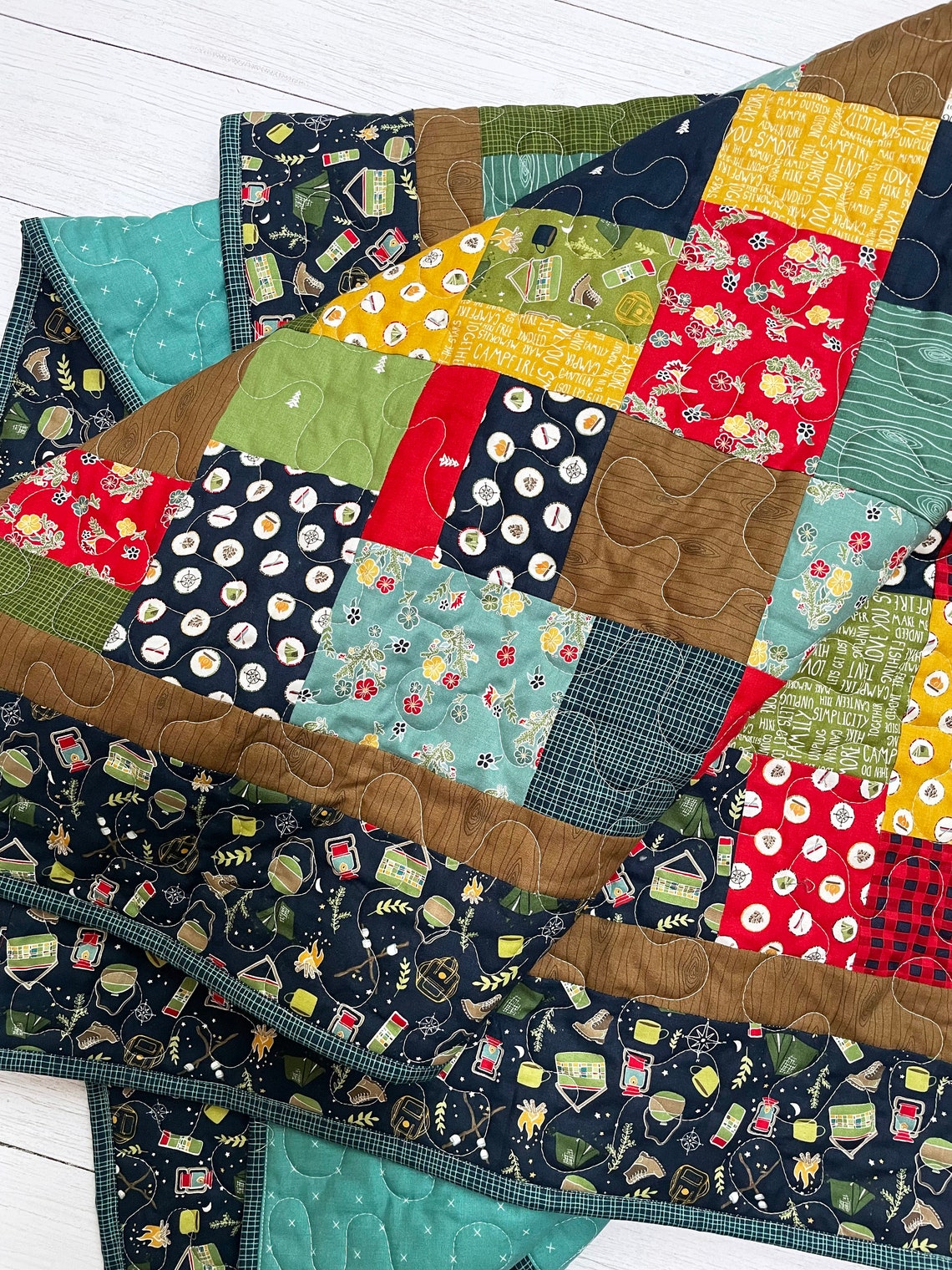 Timber Quilt PDF Pattern - Etsy