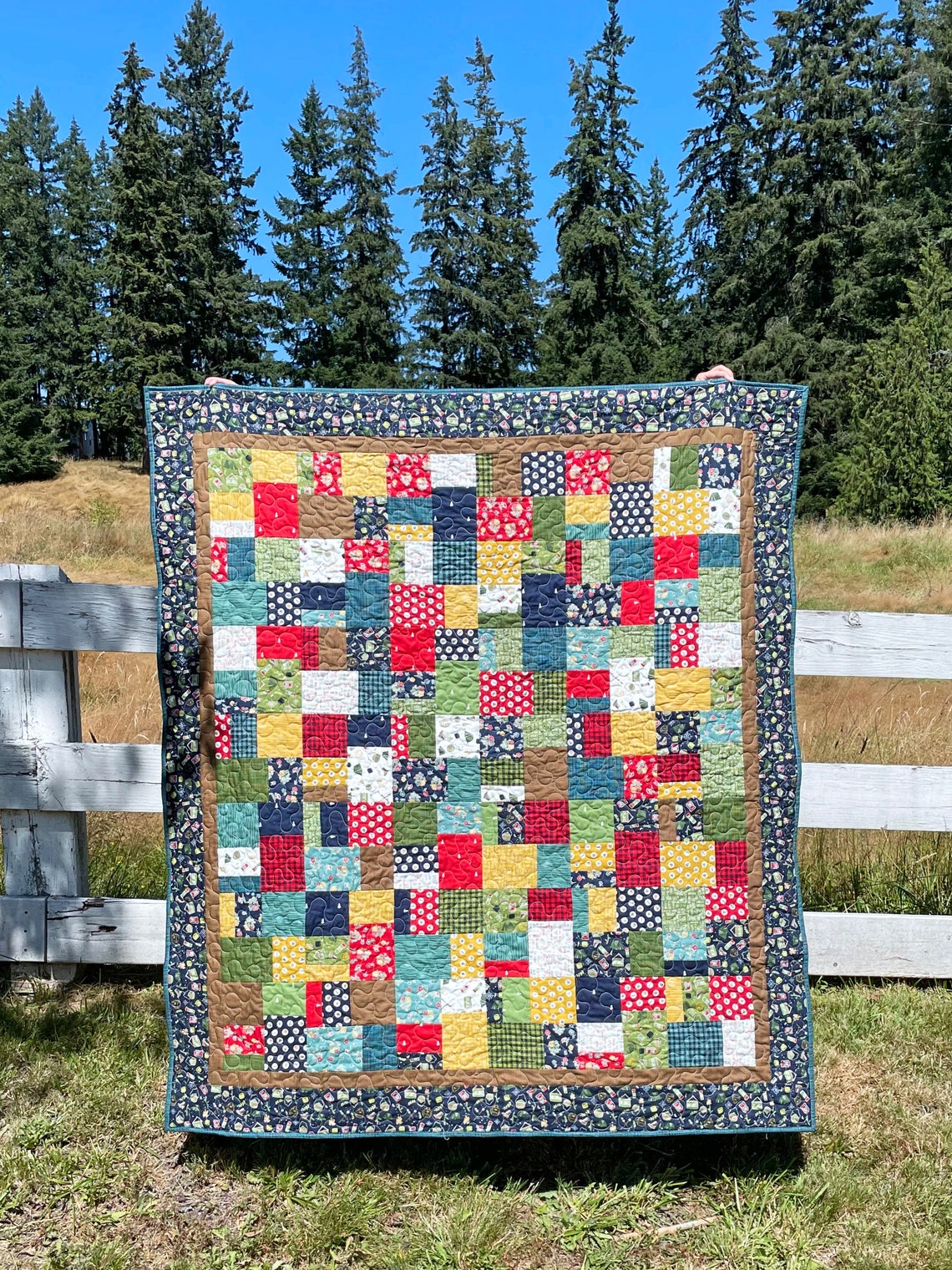 Timber Quilt PDF Pattern - Etsy