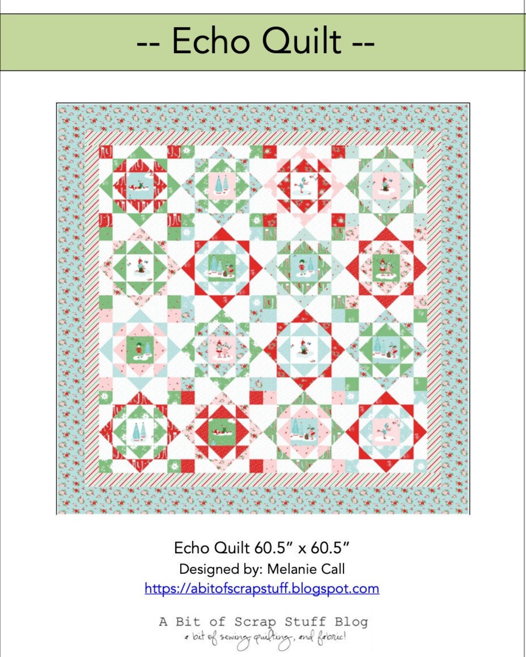 Echo Quilt - PDF Pattern - Etsy
