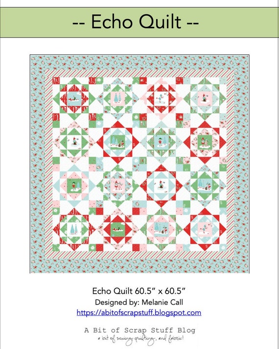 Echo Quilt PDF Pattern - Etsy