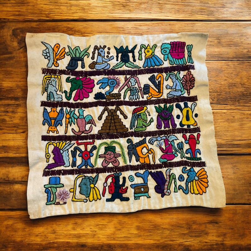 Mayan Embroidery - Etsy