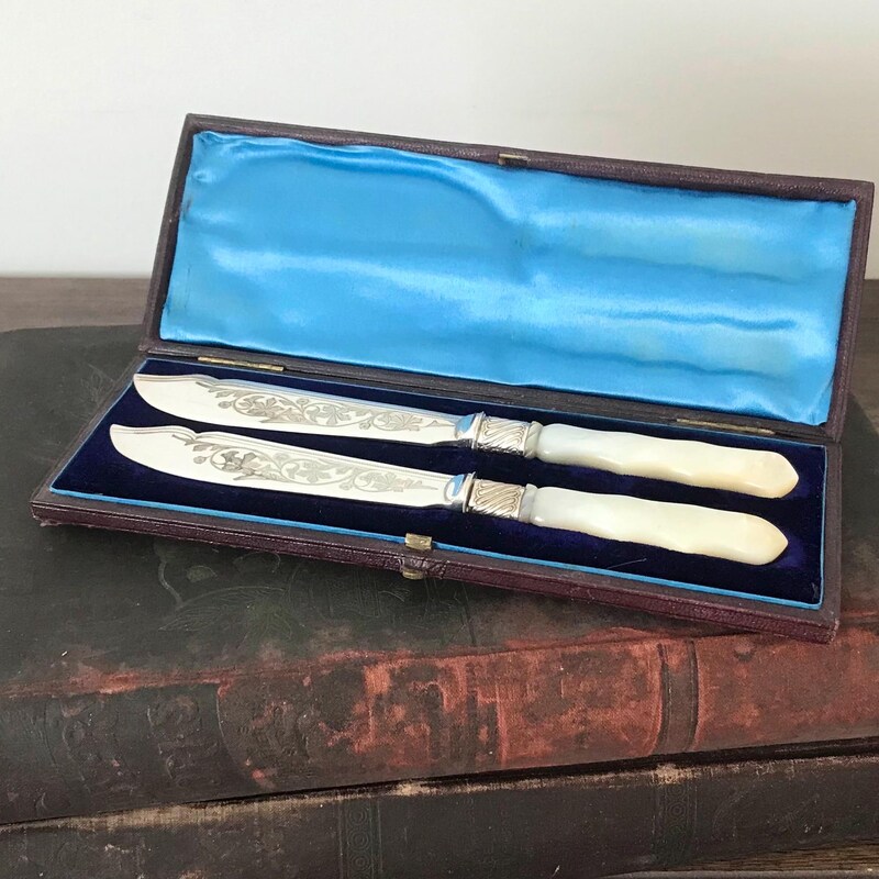 Silver Butter Knives - Etsy Canada