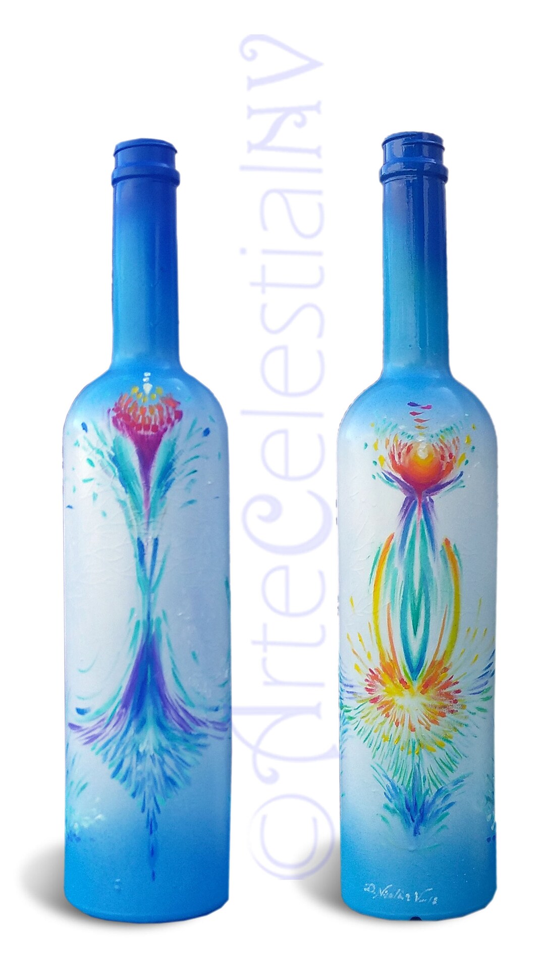 Abstract Vodka Bottle - Etsy