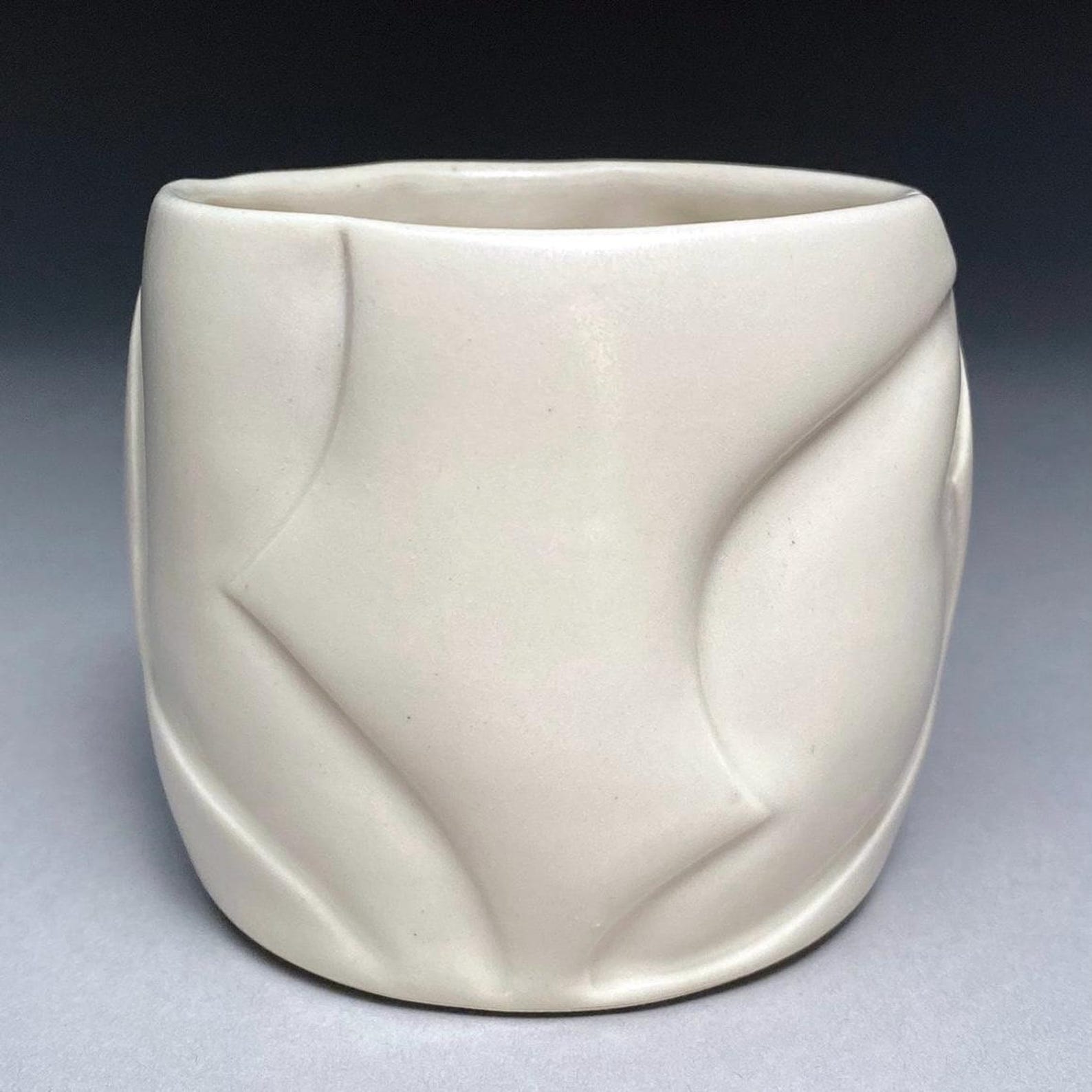Tea Cup | Tumbler | Ceramic Teacup | Modern Ceramics | White Ceramic ...
