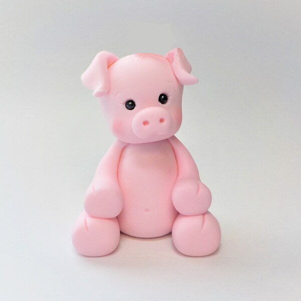 Pig Cake Toppers - Etsy