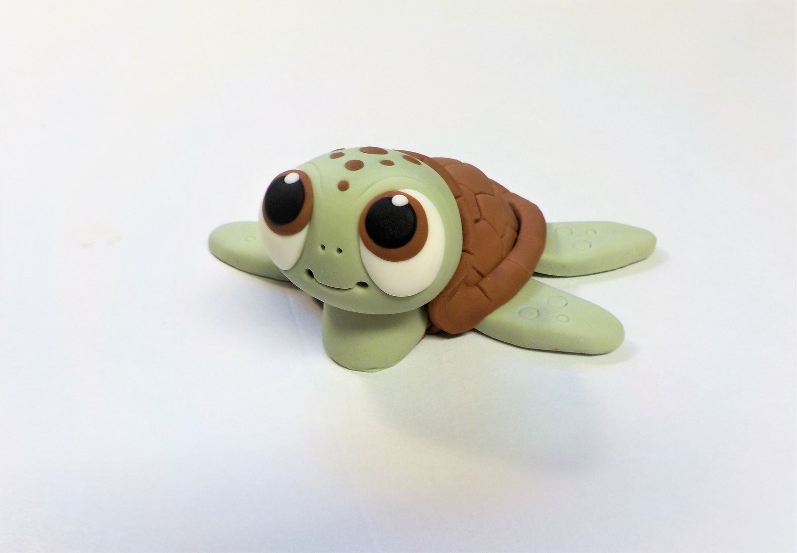 Fondant Sea Turtle Cake Topper: Ocean Theme Birthday Decor - Etsy