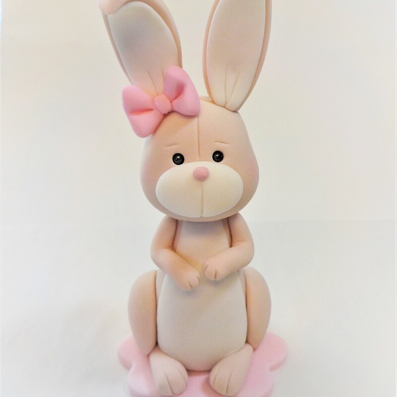 Bunny Cake Topper - Etsy