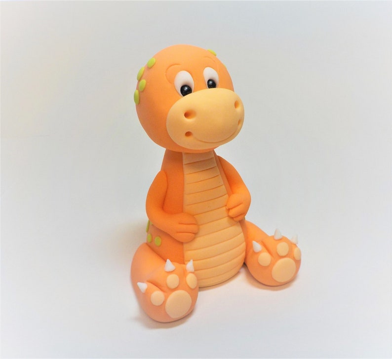 Fondant T-rex Dinosaur Animal Cake Topper 1st Birthday Baby - Etsy