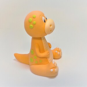 Fondant T-rex Dinosaur Animal Cake Topper 1st Birthday Baby Shower ...