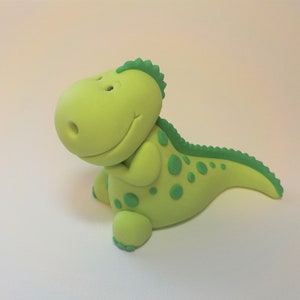 Fondant Dinosaur Cake Topper With Spikes and Spots 1st Birthday Baby ...
