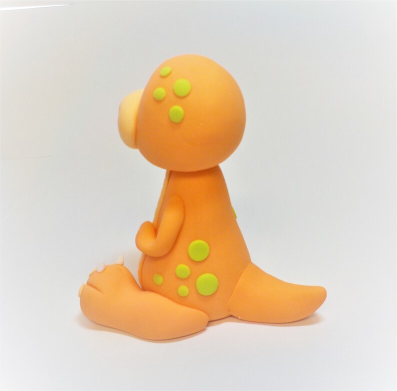 Fondant T-rex Dinosaur Animal Cake Topper 1st Birthday Baby - Etsy