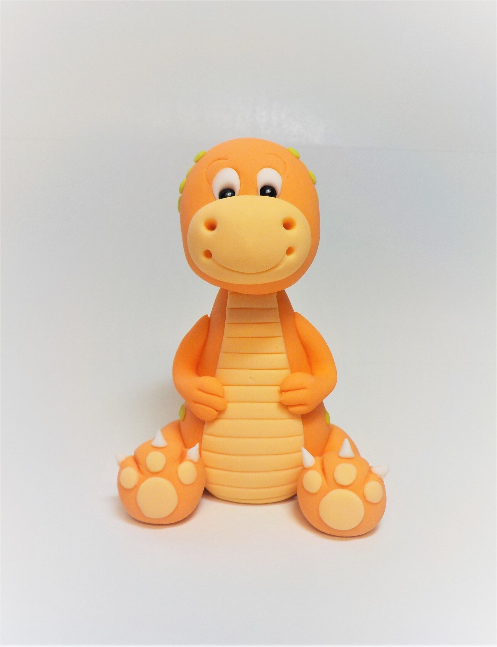 Fondant T-rex Dinosaur Animal Cake Topper 1st Birthday Baby Shower ...