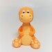 Fondant T-rex Dinosaur Animal Cake Topper 1st Birthday Baby Shower ...