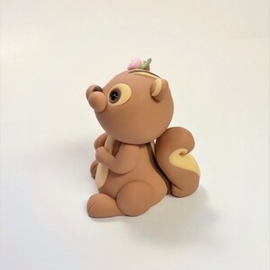Fondant Squirrel Woodland Animal Cake Topper Gopher Prairie Dog Forest ...