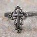 Sterling Silver Cross Ring / Religous Ring / Statement Ring ...