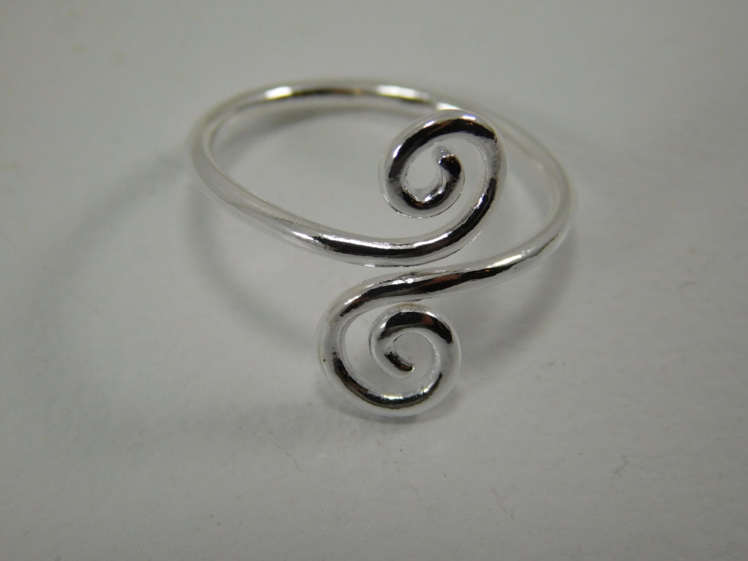 Sterling Silver Wire Ring / Flexible Ring / Great for large | Etsy