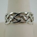 9mm Wide Sterling Silver Weave Ring / Woven Ring / Rope Ring / Braided ...