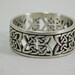 Sterling Silver Endless Knot Ring / Trinity Knot / Celtic Ring ...
