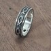 Sterling Silver Ichthus Ring / Christian Ring / Religious Ring / Fish ...