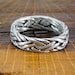 Heavy Sterling Silver Weave Ring Celtic Weave / Woven Ring / Rope Ring ...