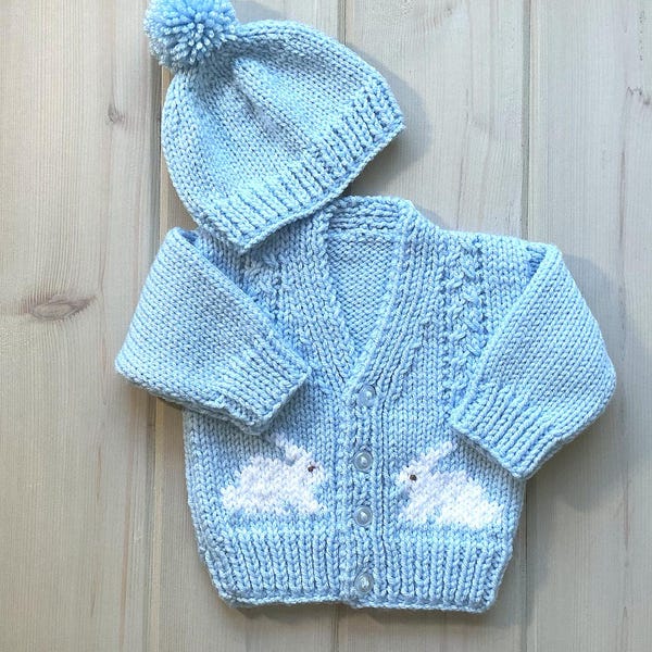 Blue Baby Sweater - Etsy