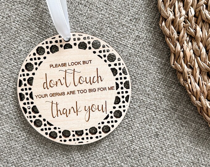 Please Do Not Touch Stroller Tag, Baby Stroller Tag, Do Not Touch Tag ...