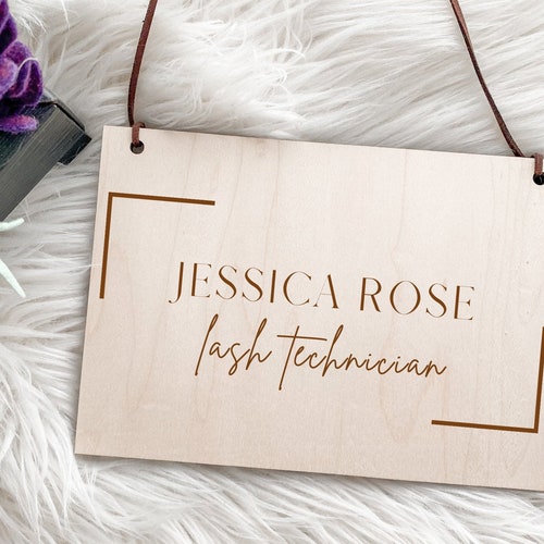 Personalised Door Sign Custom Business Sign Engraved Name - Etsy